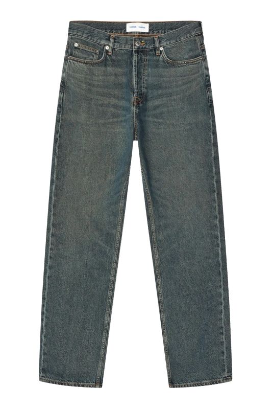 Samsøe Samsøe SAEDDIE JEANS Groen Broeken M2520008 reg.denim